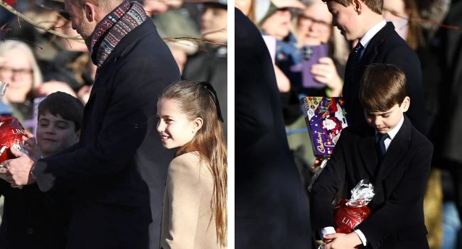 Prince Louis, 7, Became Christmas Day’s Unexpected Star — Clutching a ...